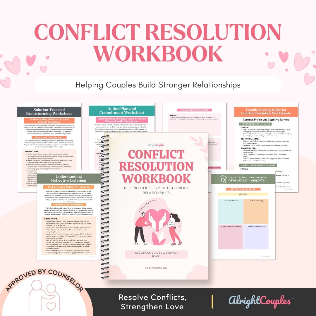 Conflict Resolution Workbook for Couples | Improve Communication ...