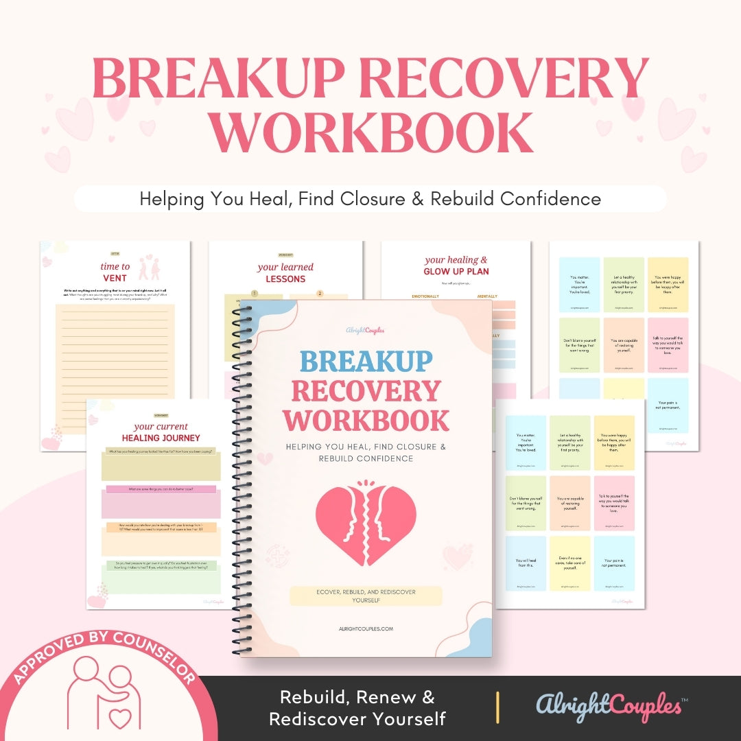Breakup Recovery Workbook – Heal, Reflect & Rebuild After Heartbreak ...